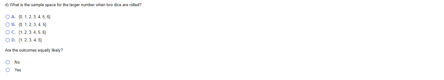 Solved For each of the following, list the sample space and | Chegg.com