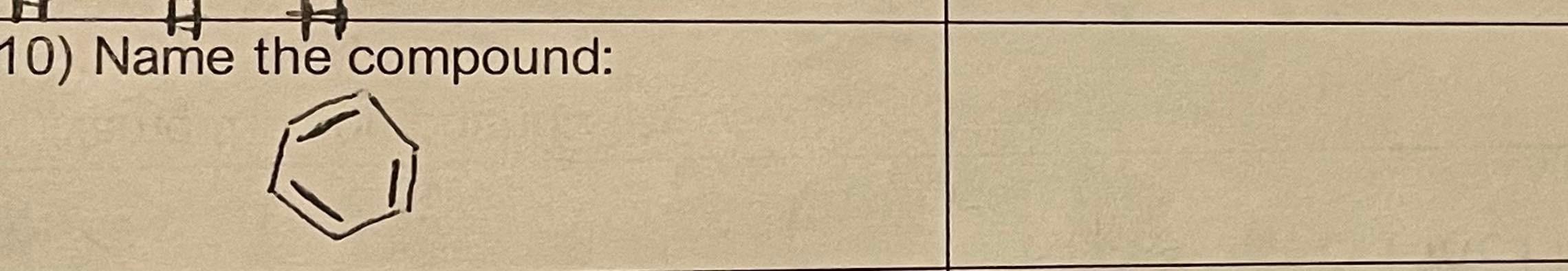 Solved 8) Name the compound:16)Name the compound: 7) Name | Chegg.com