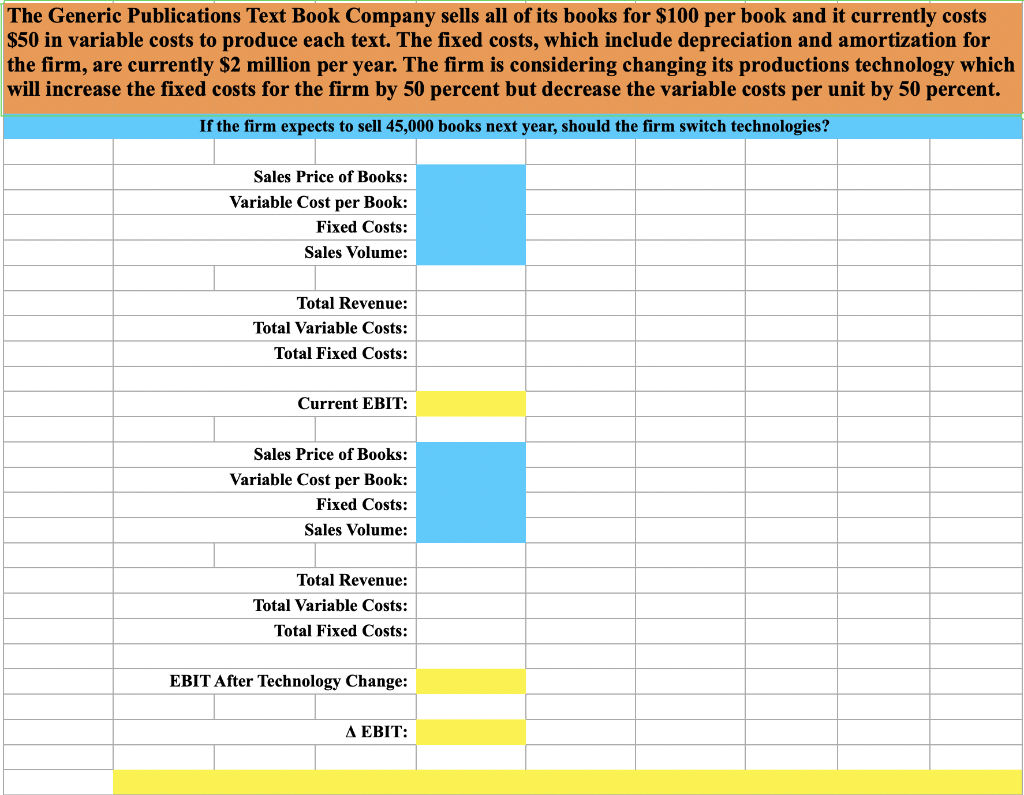 Solved The Generic Publications Text Book Company sells all | Chegg.com