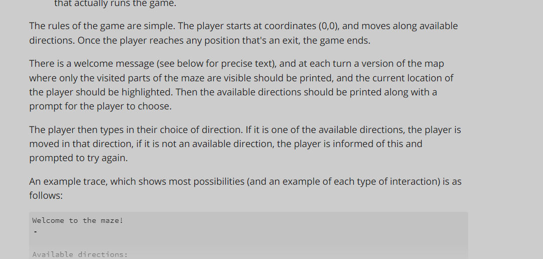 Solved Task 3 - Playing the Game Introduction Now back to | Chegg.com