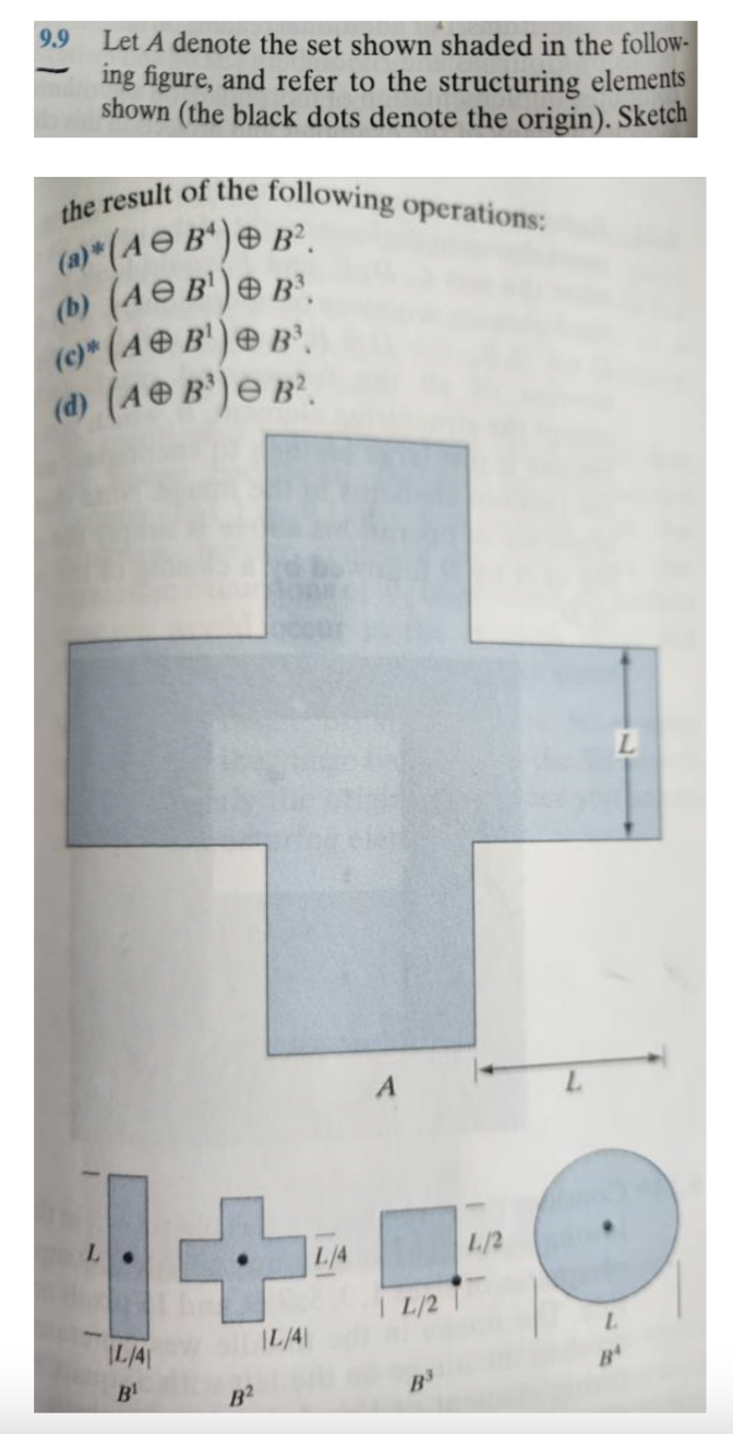 Solved 9.9 Let A denote the set shown shaded in the | Chegg.com