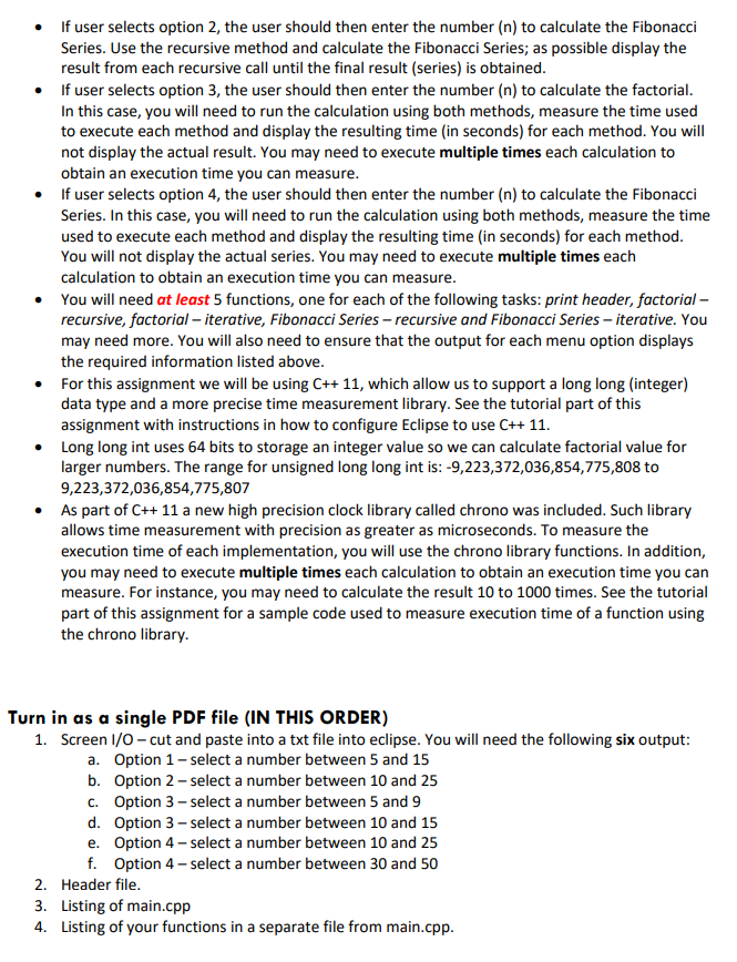 Solved Write a program that allows a user to compare the | Chegg.com