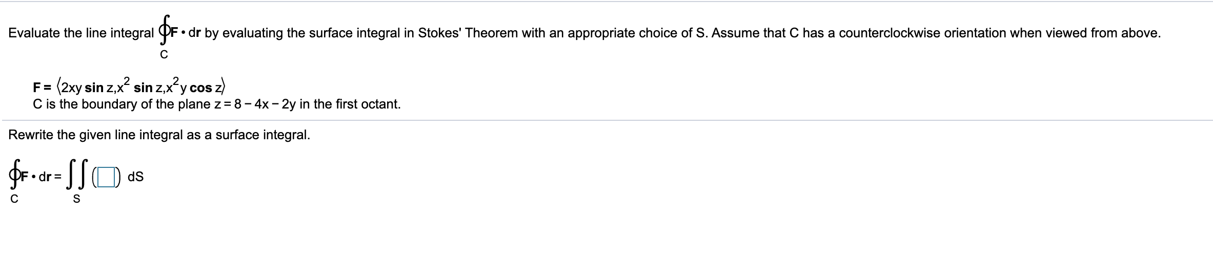 Solved Evaluate the line integral $F • dr by evaluating the | Chegg.com