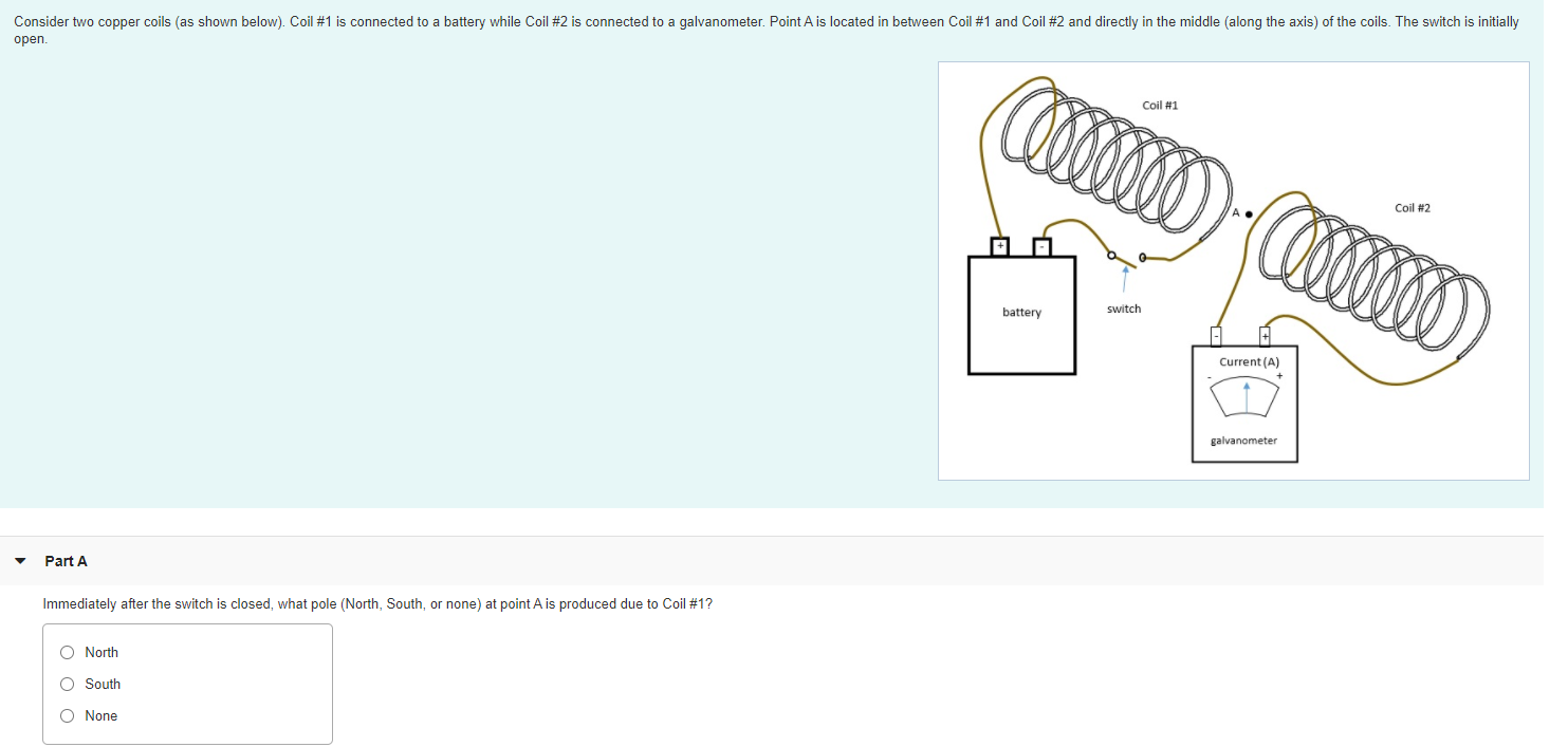 Solved Consider two copper coils (as shown below). Coil #1 | Chegg.com