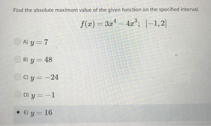 Solved Determine the critical points of the function. f(x) | Chegg.com