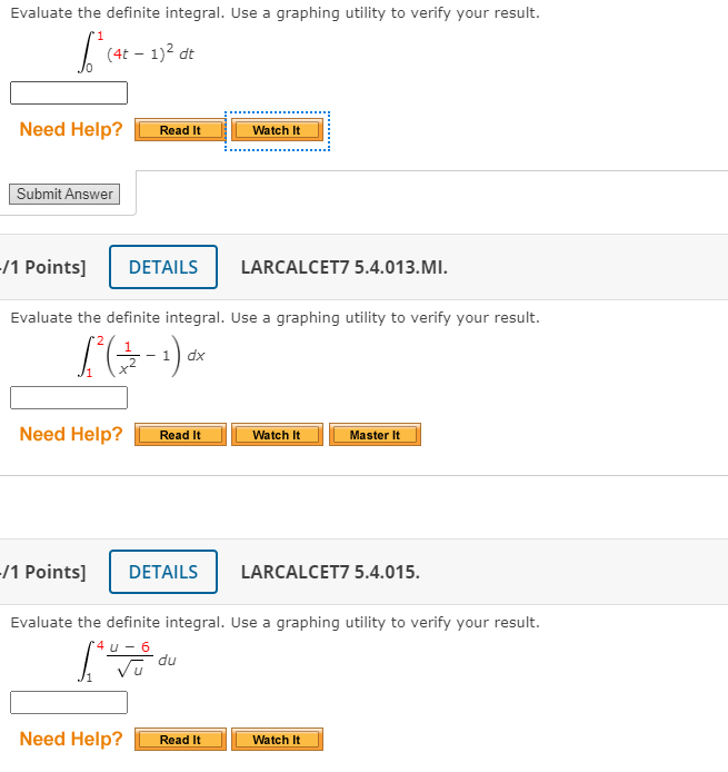 Solved Evaluate the definite integral. Use a graphing | Chegg.com