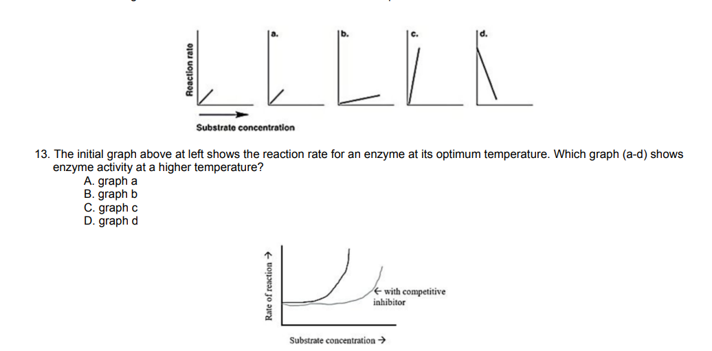 Solved 13. The initial graph above at left shows the | Chegg.com