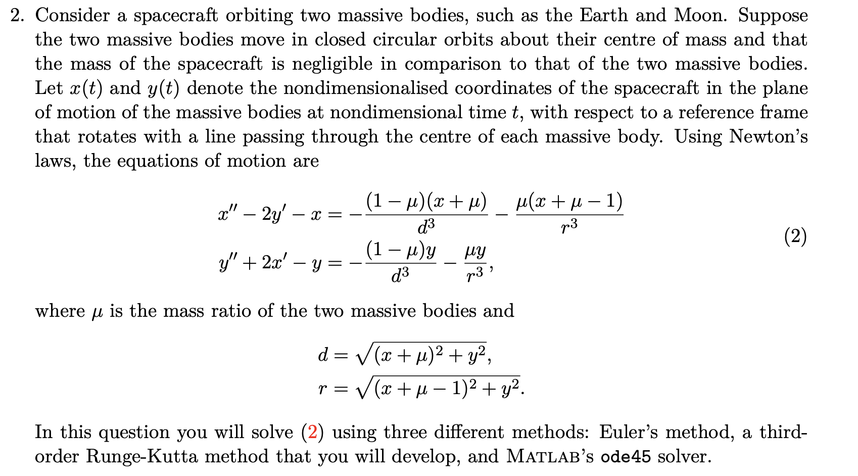 Solved 1. Let fj=f(xj), where xj are equispaced points with | Chegg.com