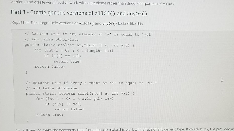 Solved versions and create versions that work with a | Chegg.com