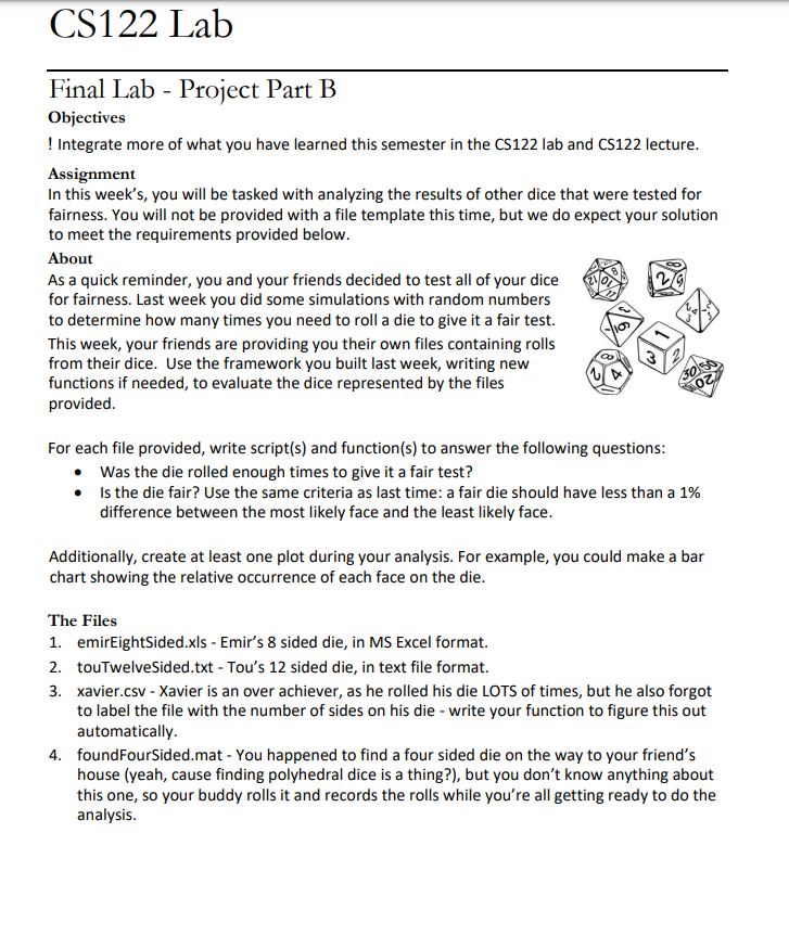 Solved Final Lab - Project Part B Objectives ! Integrate | Chegg.com