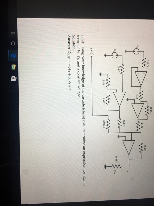 Solved Find: Using your knowledge of the cascade (chain) | Chegg.com