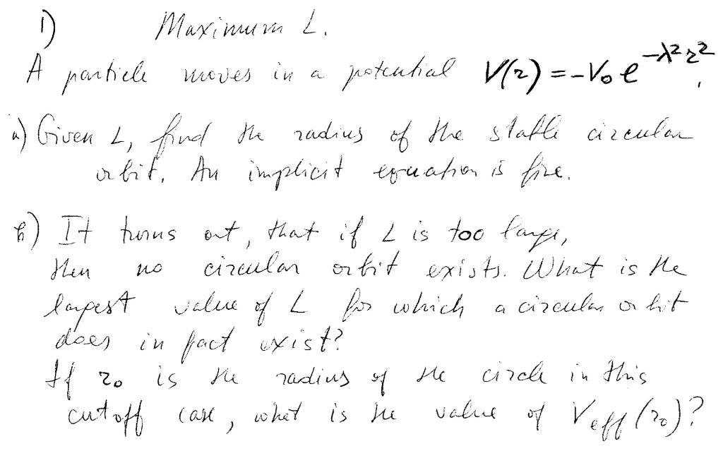 Solved Please be legible, clear and concise in your | Chegg.com