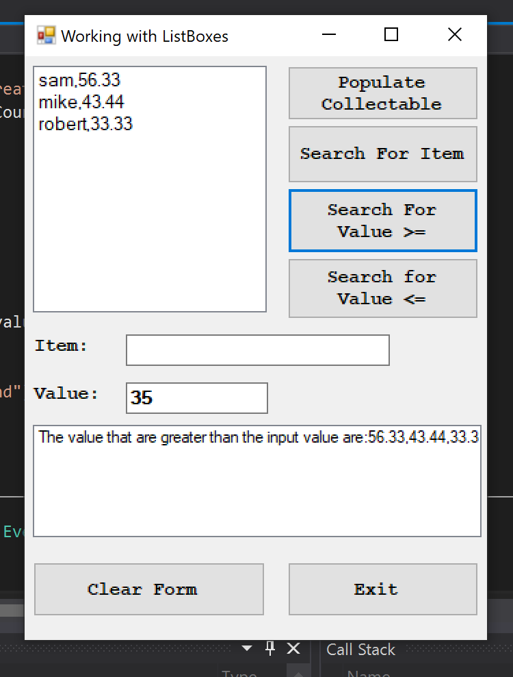 Solved I need help regarding my Visual Basic lab Can you | Chegg.com