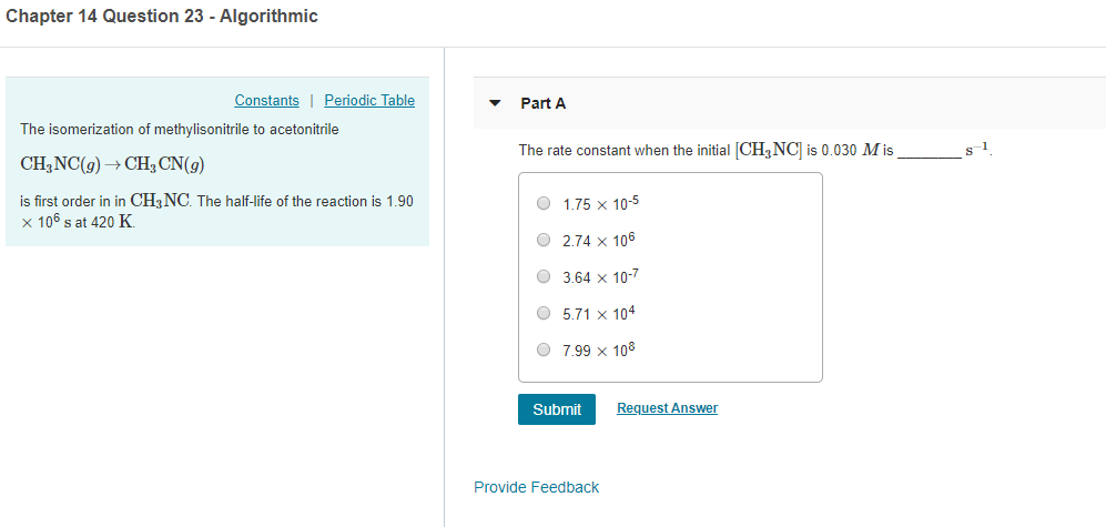 Solved Chapter 14 Question 23 - Algorithmic | Chegg.com Solved Chapter 14 Question 23 - Algorithmic | Chegg.com