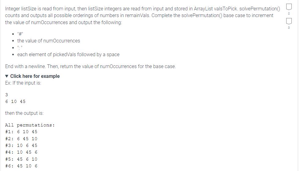 Solved Integer listSize is read from input, then listSize | Chegg.com