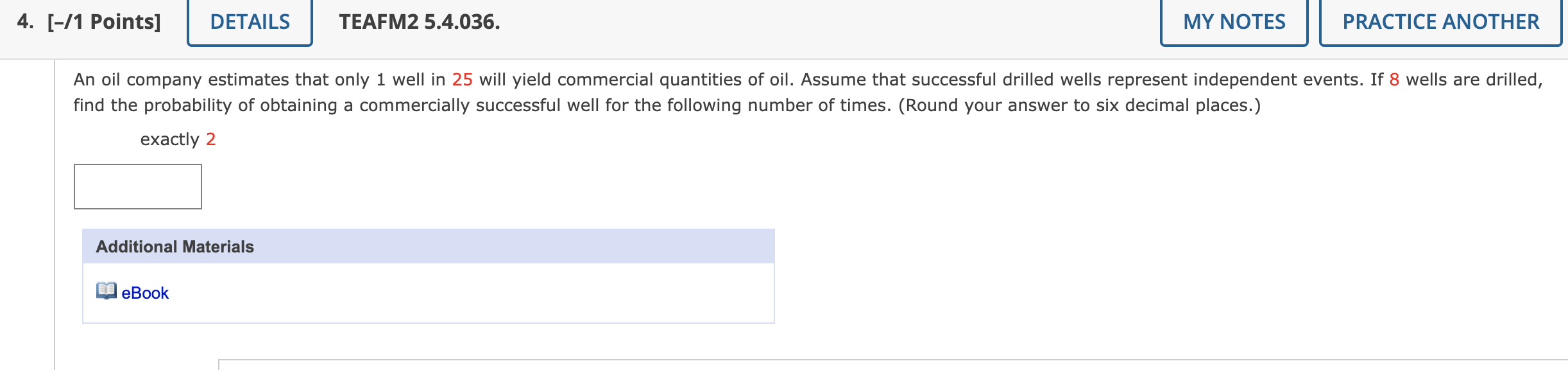Solved exactly 2 Additional Materials | Chegg.com