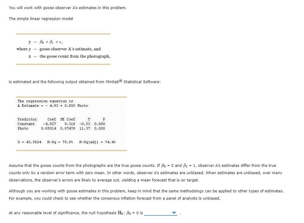 Solved Experienced observers use aerial survey methods to | Chegg.com