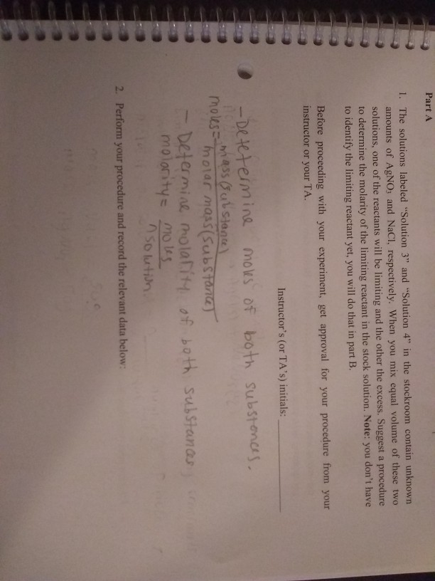 Solved Part B Identify and determine the excess and limiting | Chegg.com