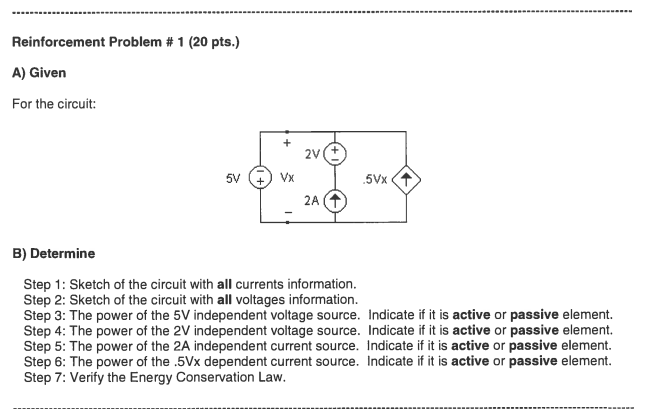 Solved Reinforcement Problem # 1 (20 pts.) A) Given For the | Chegg.com