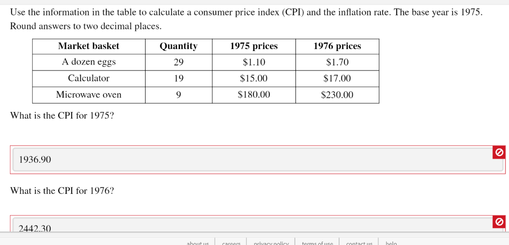 Solved Use the information in the table to calculate a | Chegg.com