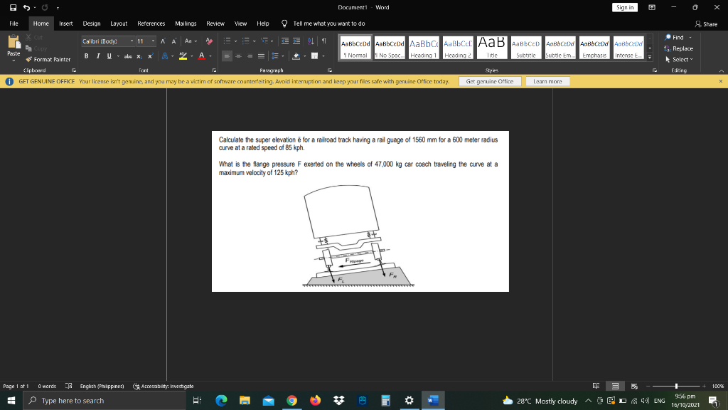 Solved P Document Word Sign in File Home Insert Design | Chegg.com
