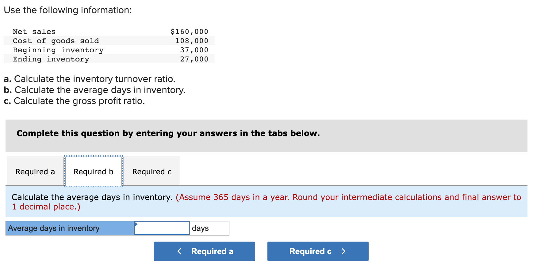 Solved Use the following information: a. Calculate the | Chegg.com