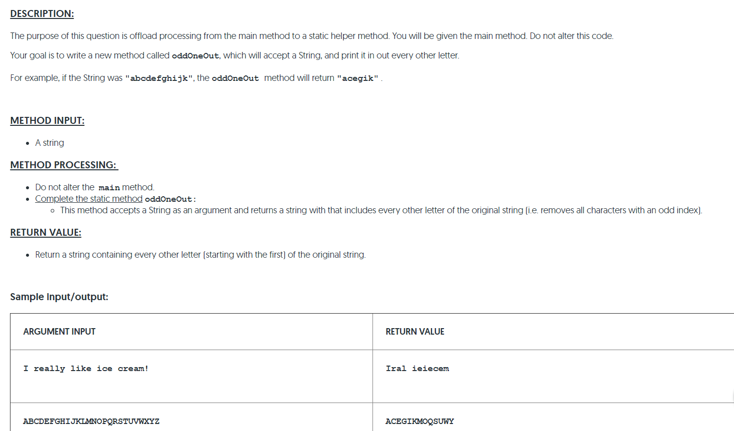 Solved DESCRIPTION: The purpose of this question is offload | Chegg.com