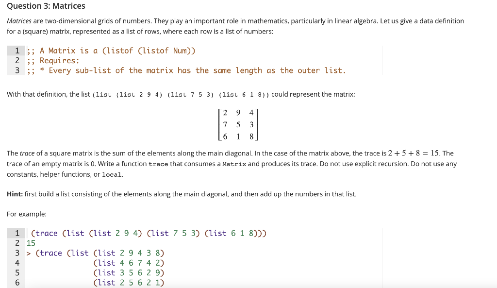 Solved - Intermediate Student with lambda General | Chegg.com