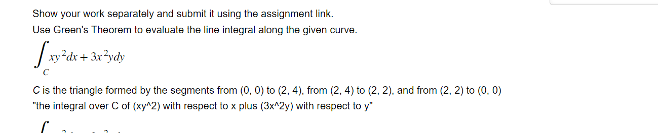 Solved Show your work separately and submit it using the | Chegg.com