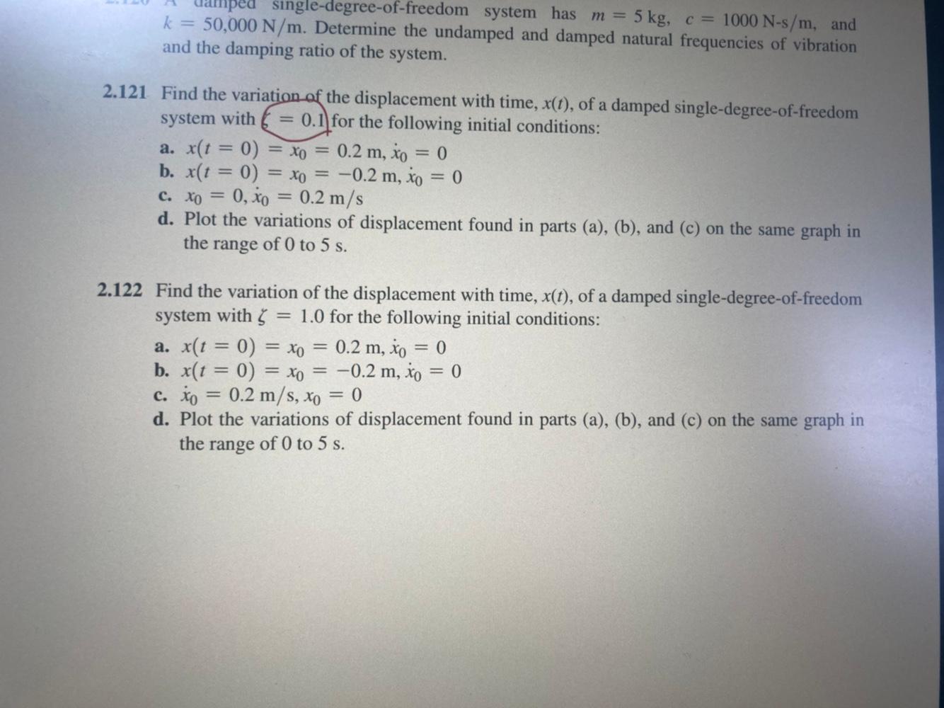 Solved Type or paste question here Mechanical Vibrations in | Chegg.com