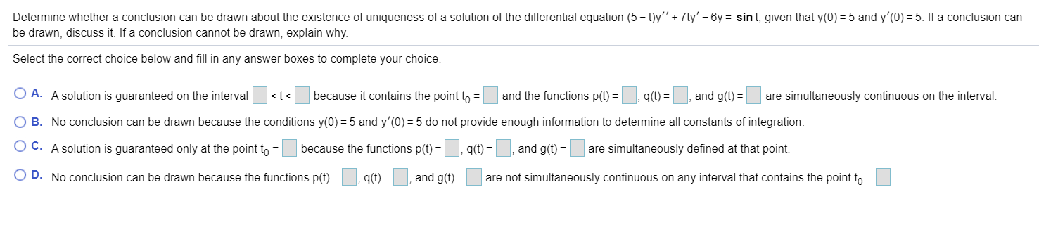 Solved Determine whether a conclusion can be drawn about the | Chegg.com
