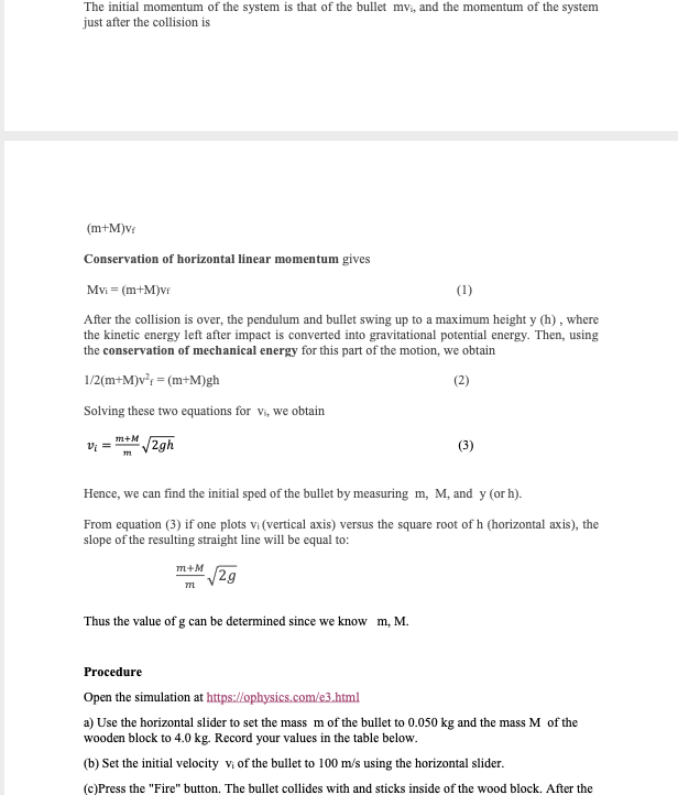 Solved GENERAL PHYSICS LAB FINAL: DUE 11/23/20 BY 11:30 PM | Chegg.com