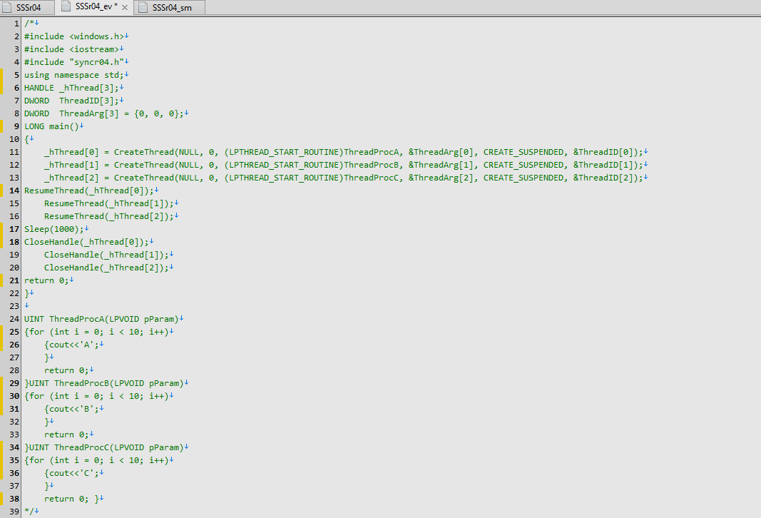 SSSR04 x SSSr04_ev* SSSr04_sm * 1 LONG main(); 2 UINT | Chegg.com
