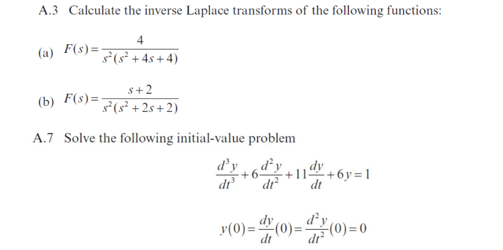 Solved solve all questions please with clear steps A. 3 | Chegg.com