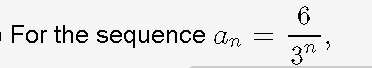 Solved - For the sequence an = | its fifth partial sum S5 | Chegg.com