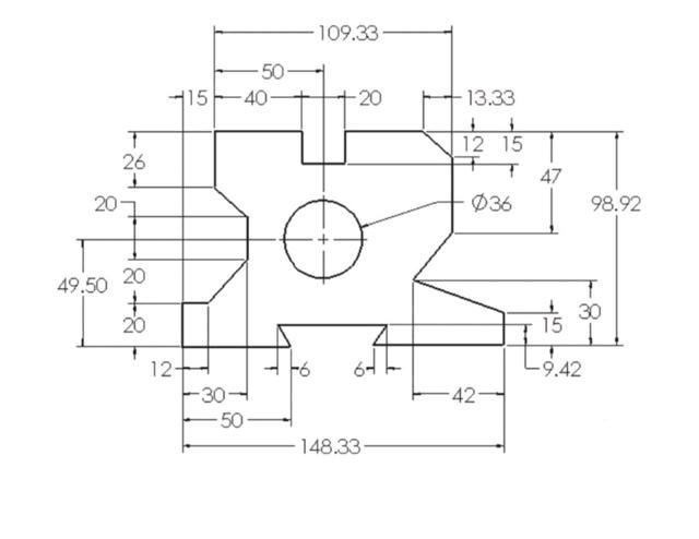 Solved Create the following solid models in Solidworks and | Chegg.com