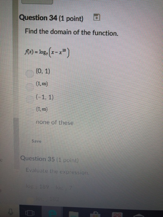 Solved Use the graph of y log3x below to help you identify | Chegg.com