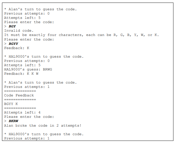 Solved Creating the following output using multiple classes | Chegg.com