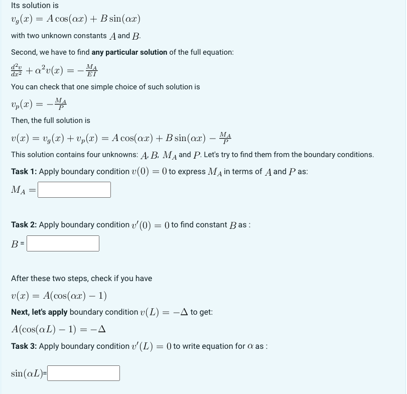 Buckling of columns Definition: In this learning | Chegg.com