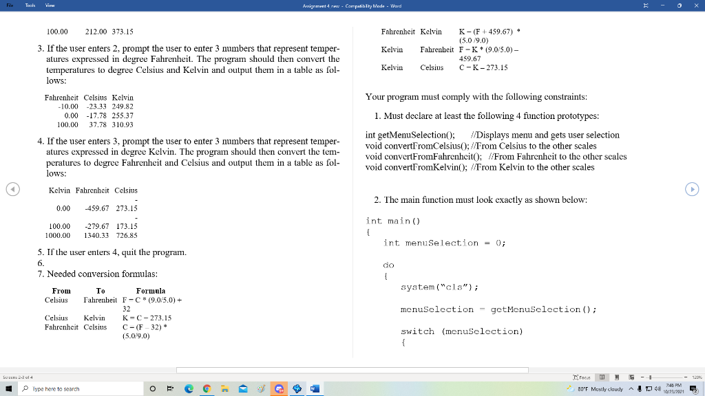 Solved File Tools View Avignment. Compatibility Mode - Ward | Chegg.com