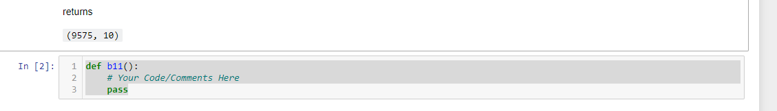 Solved In [1]: 1 %matplotlib inline 2 import | Chegg.com