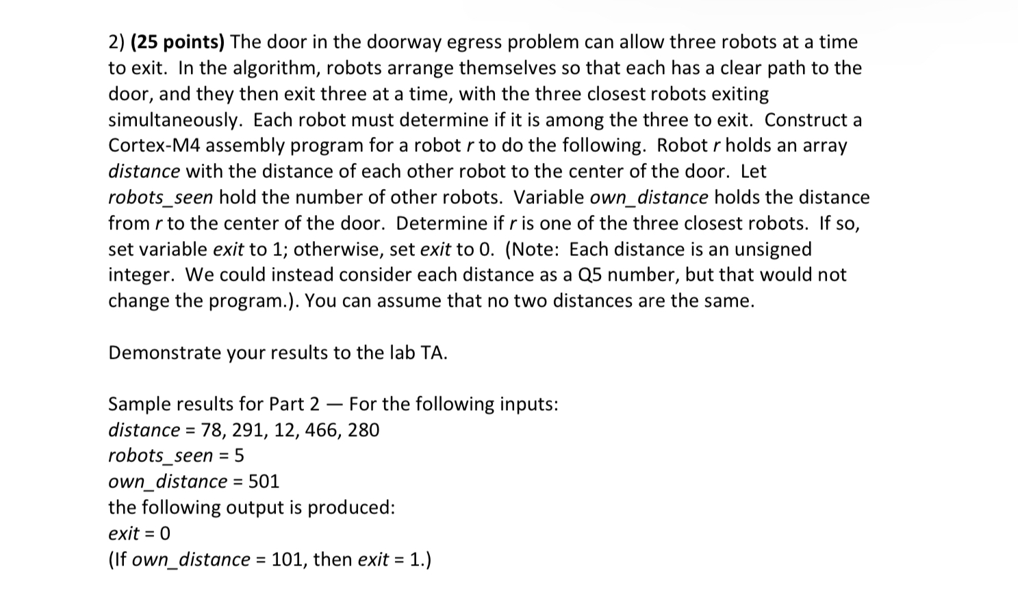 Solved I need help constructing this cortex-m4 ﻿assembly (25 | Chegg.com