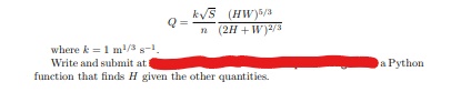 Solved Please write the formula to solve for H. I'm having | Chegg.com