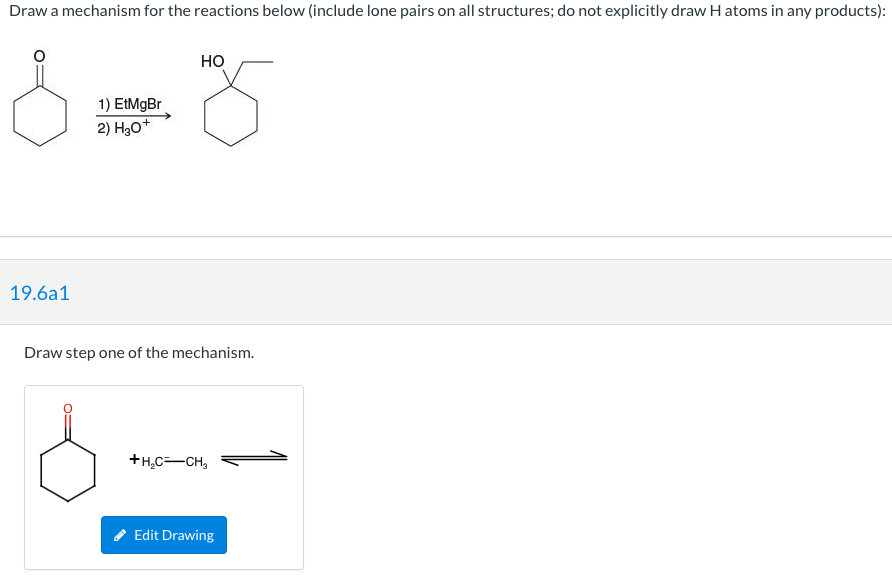 Solved Draw a mechanism for the reactions below (include | Chegg.com