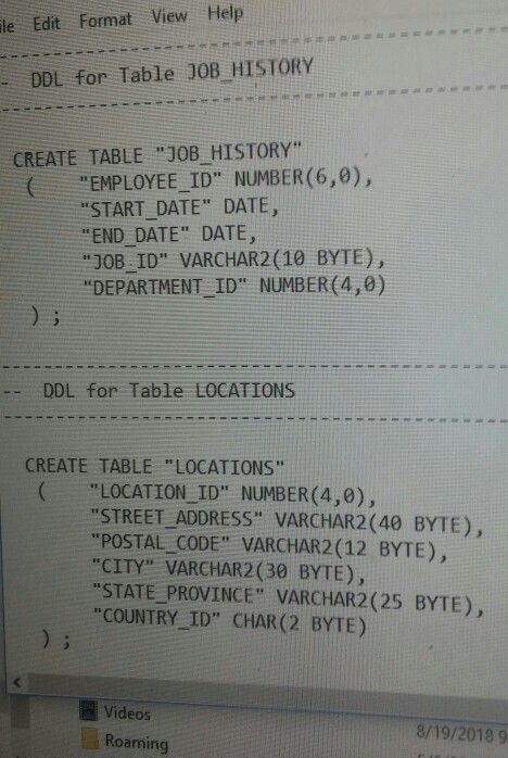 step1: tables employees,departments, | Chegg.com