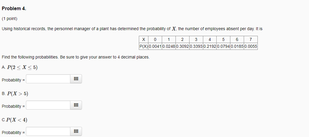 Solved Problem 3. (1 point) Scoring a hole-in-one is the | Chegg.com