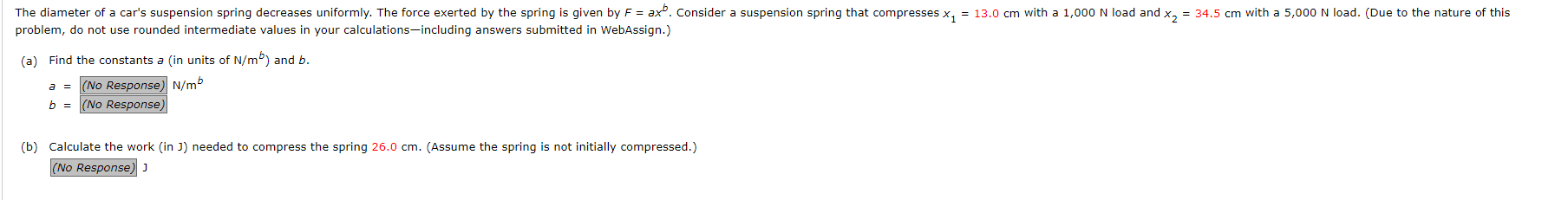 Solved problem, do not use rounded intermediate values in | Chegg.com