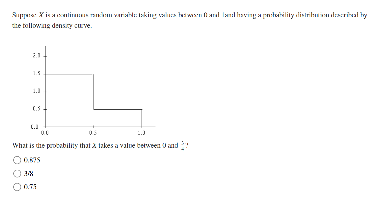 Solved Suppose X is a continuous random variable taking | Chegg.com