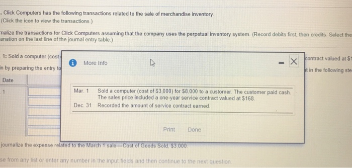 Solved Click Computers has the following transactions | Chegg.com