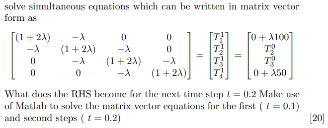 Solved For the implicit method we approximate the second | Chegg.com